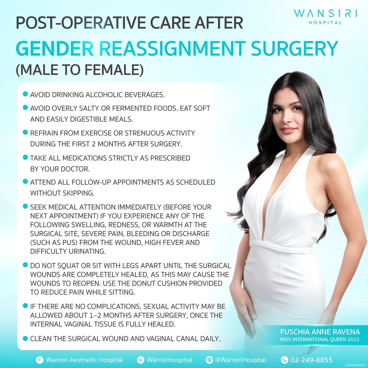 Male-to-Female (MTF) Sex Reassignment Surgery (SRS) - Wansiri Hospital